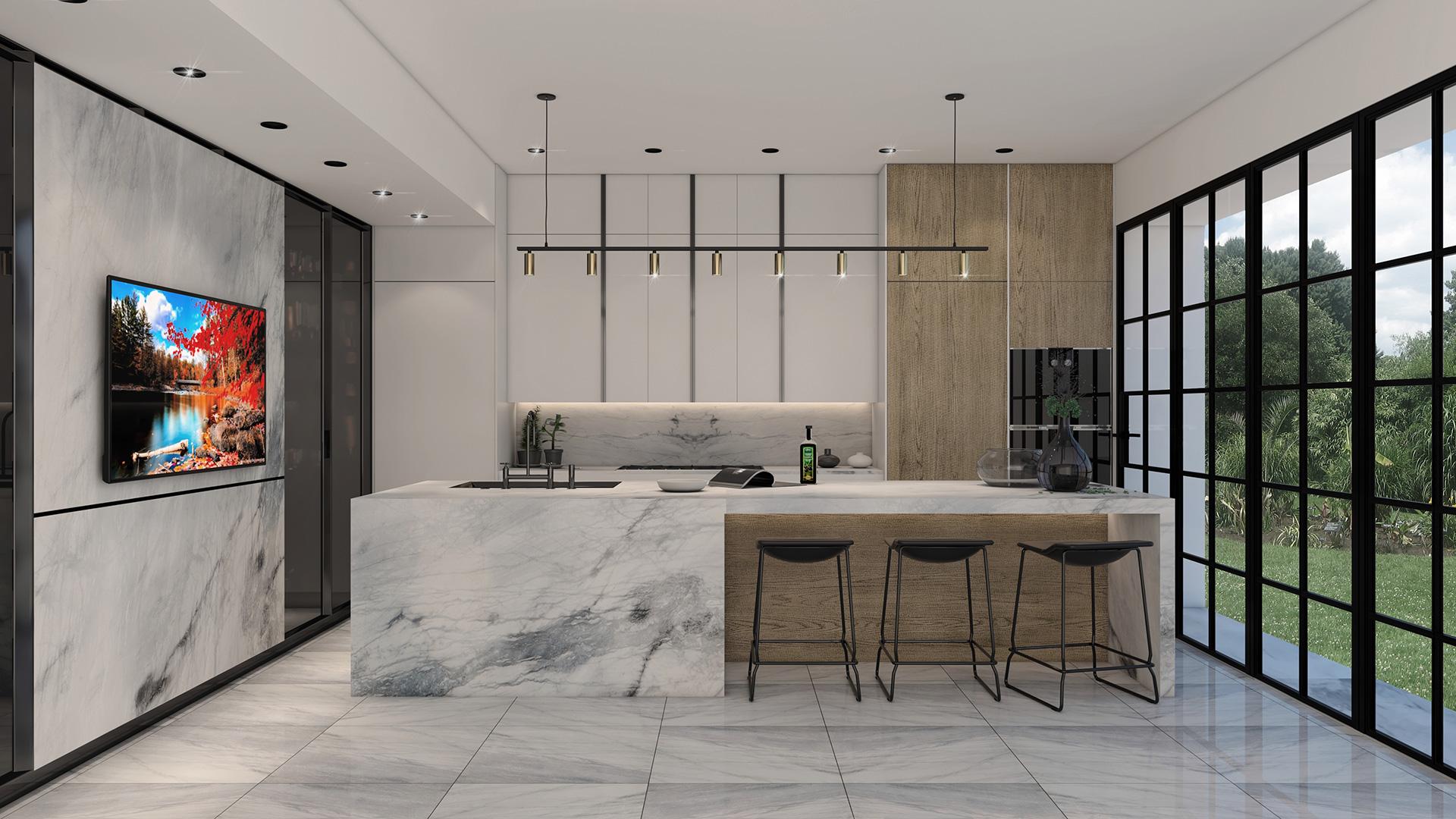 MARBLE IN THE KITCHEN - Leonardo Marble